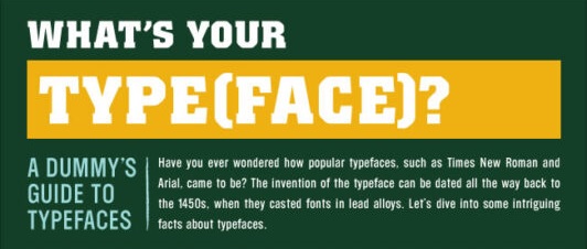 Font Fanatics: A Dummy’s Guide to Typefaces - Modern Litho