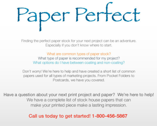 A Guide to Choosing Paper Stock for Your Project - Modern Litho