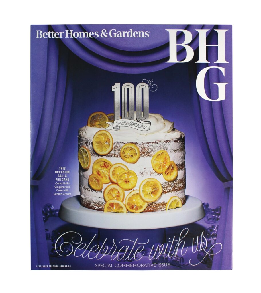 Happy 100 years Better Homes & Gardens - Modern Litho